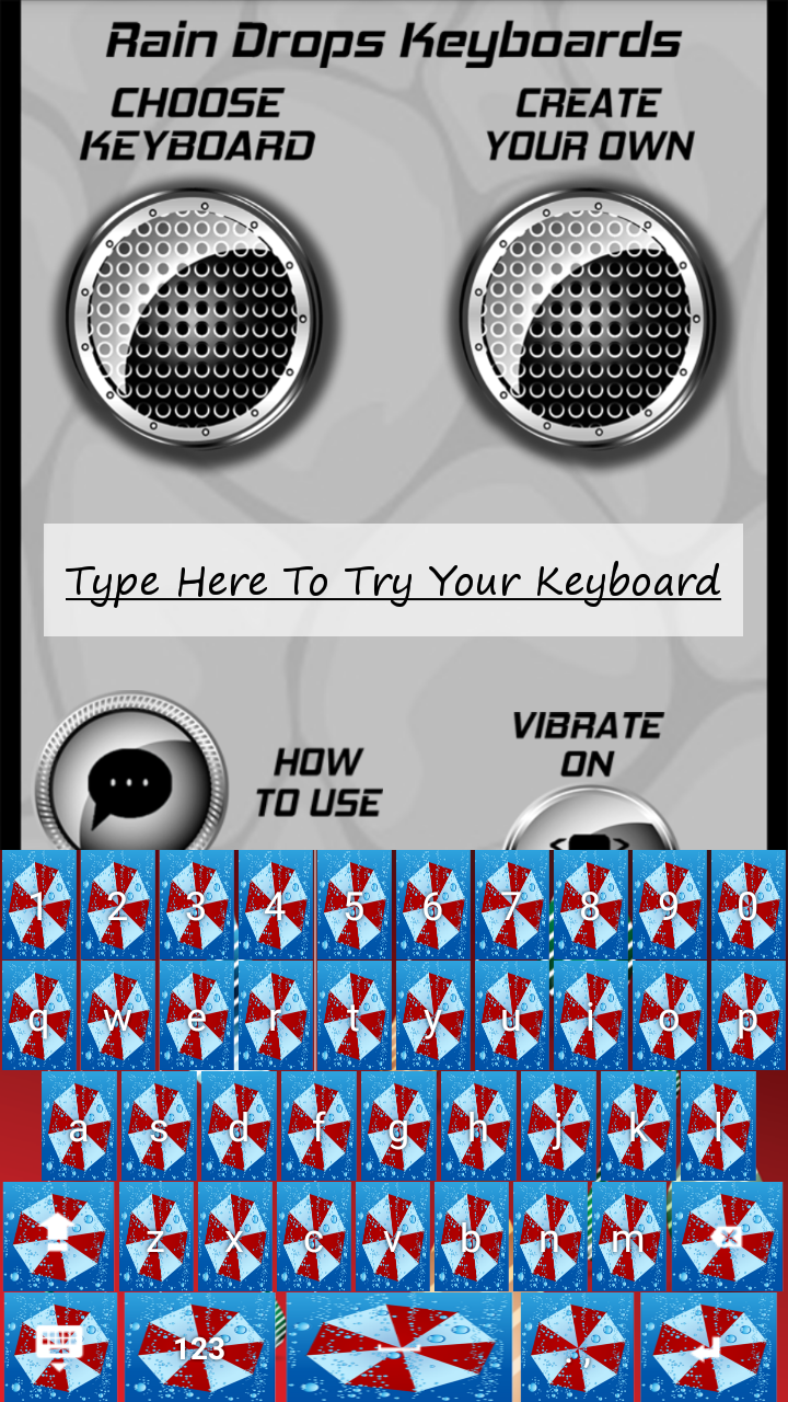 Rain Drops Keyboards - App on Amazon Appstore