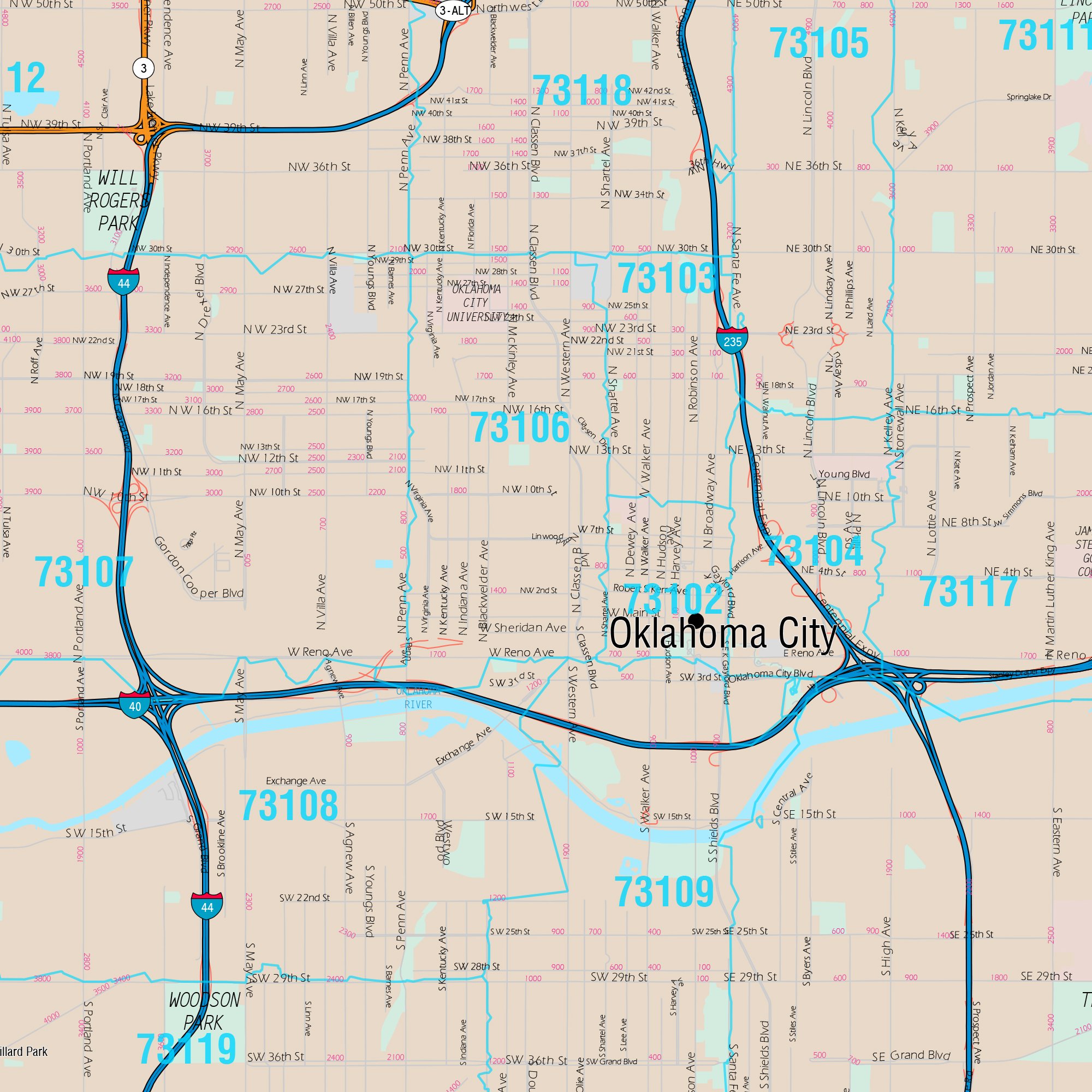 Okc Zip Code Map US ZIP Code 73109 Oklahoma City, Oklahoma Overview