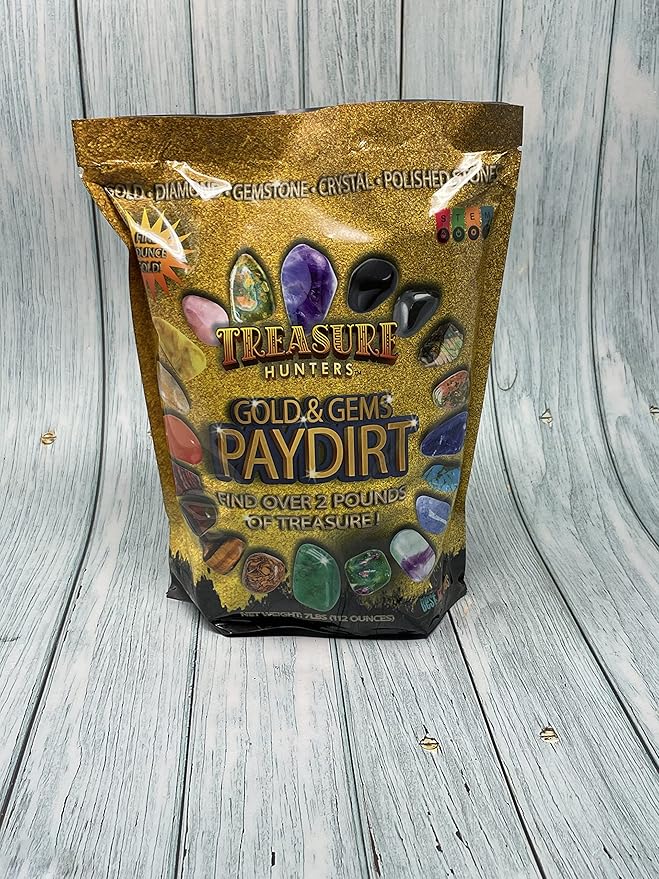 Treasure Hunters Gold & Gems Paydirt | Find Over 2 pounds of Treasure ...