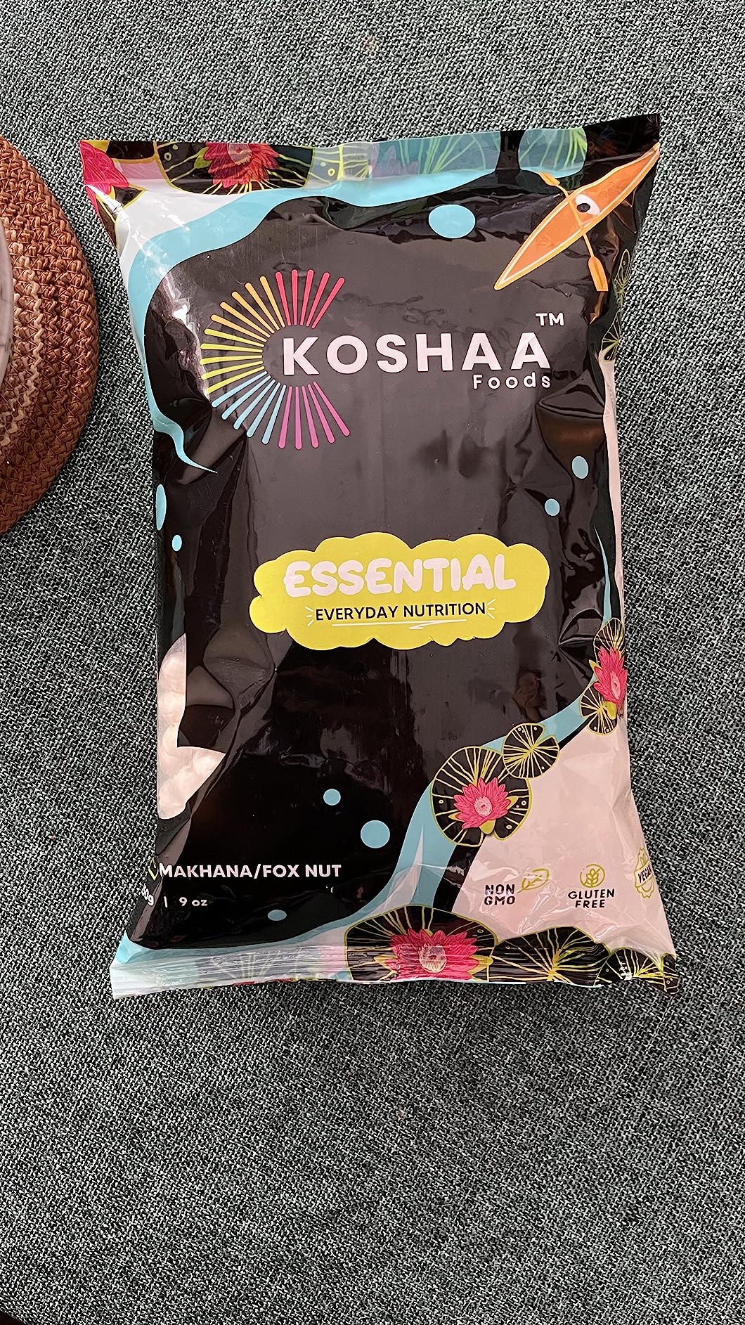 KOSHAA FOODS Essential Pokhar Phool Makhana/Fox Nut, 250G, Naturally ...