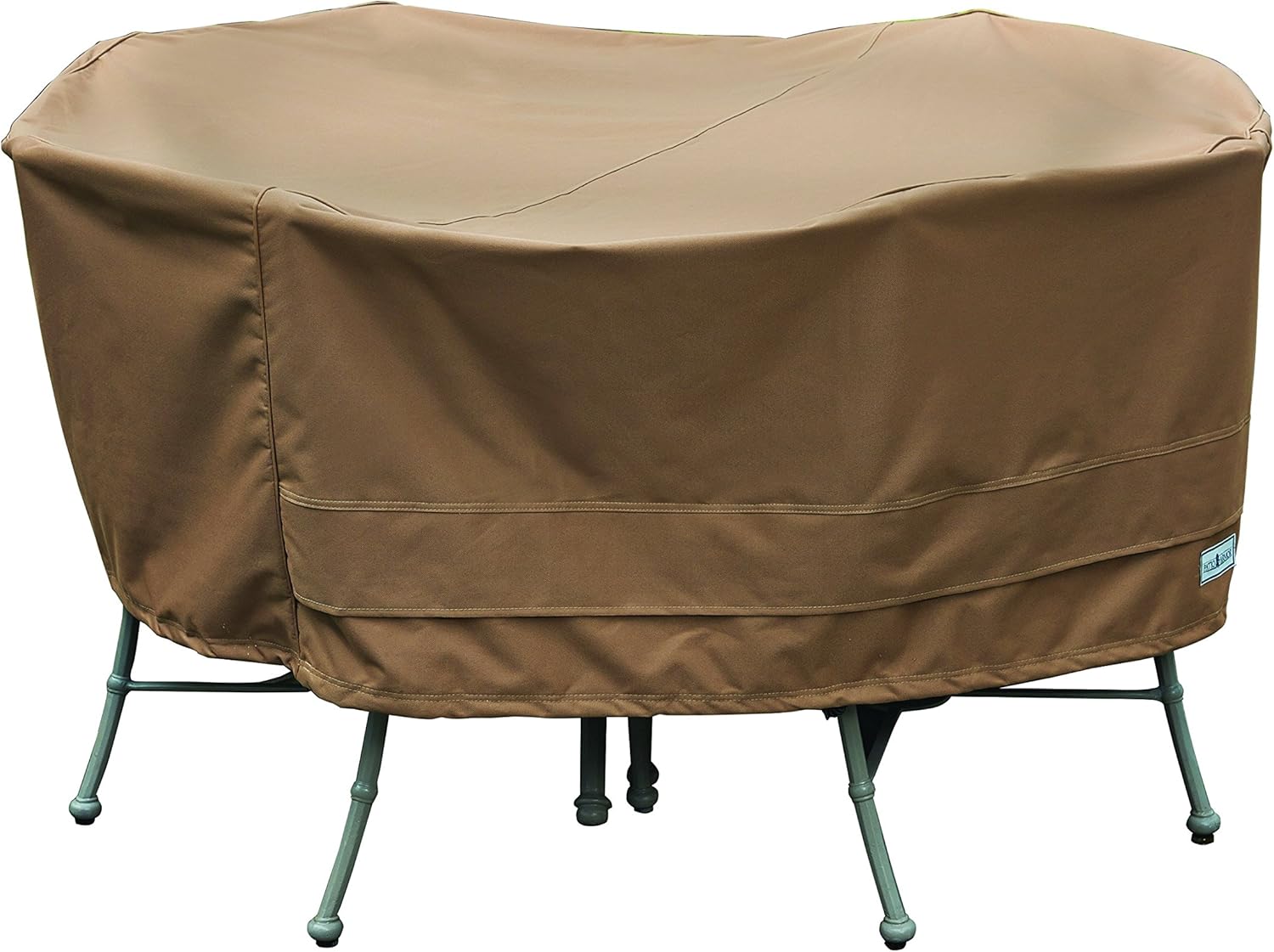 Amazon.com: Patio Armor SF43350 Round Table Cover, 65"/65"/23", Taupe ...