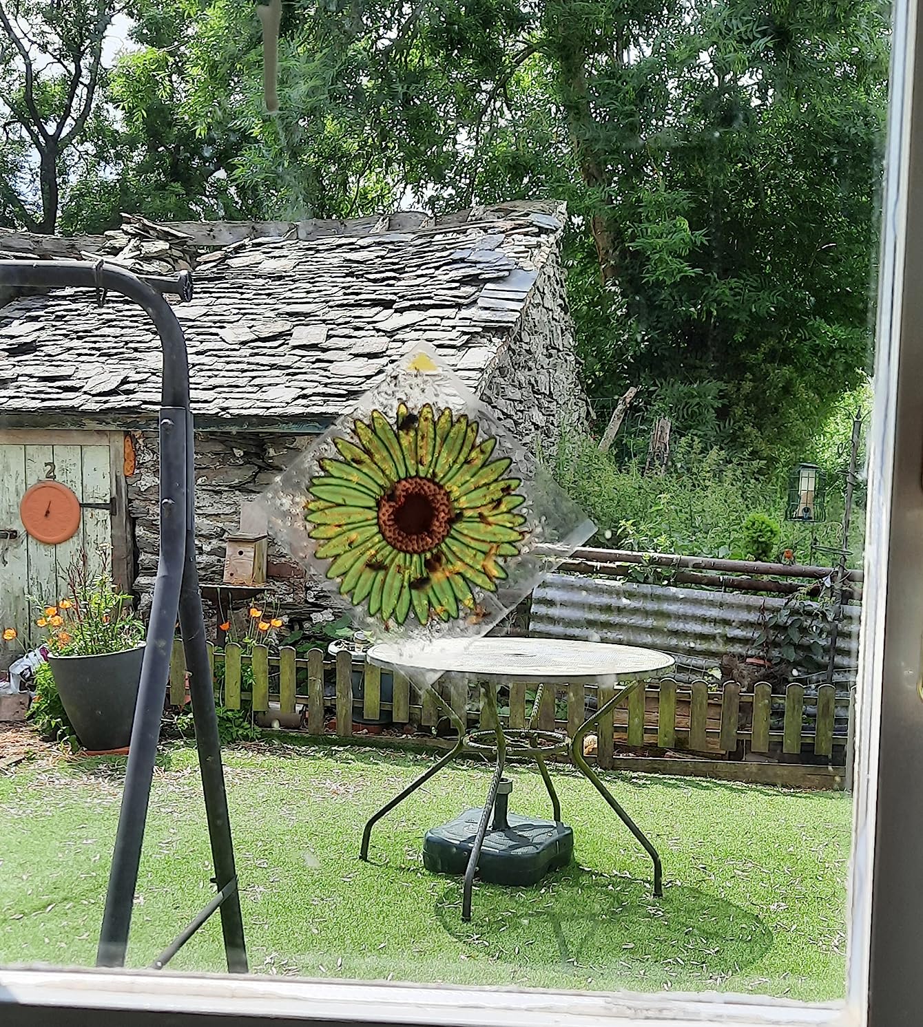 20 PCS Window Fly Traps, Fly Window Sticker Sunflower Fly Trap Flies ...