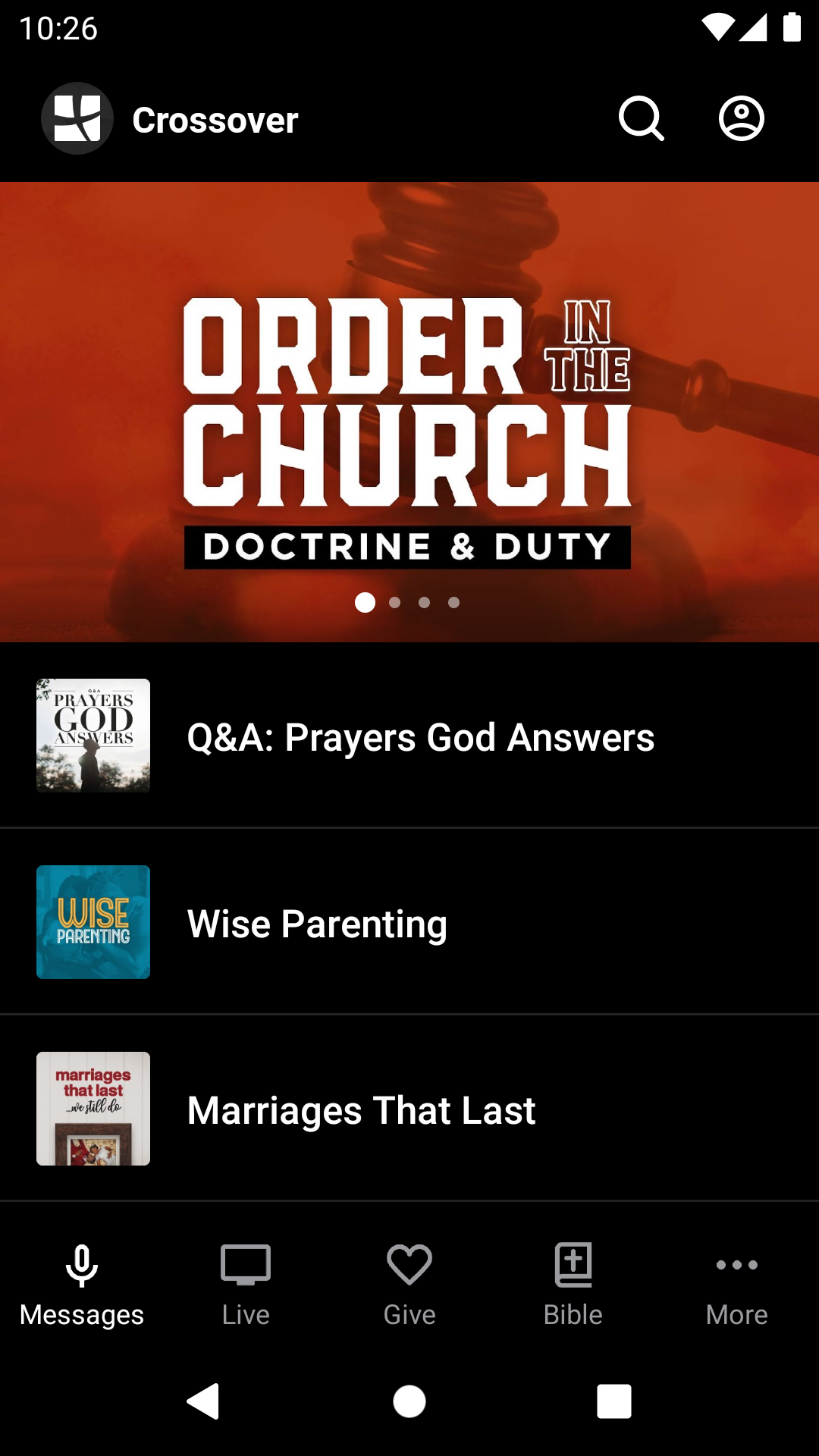 Crossover Bible Fellowship App:Amazon.in:Appstore for Android