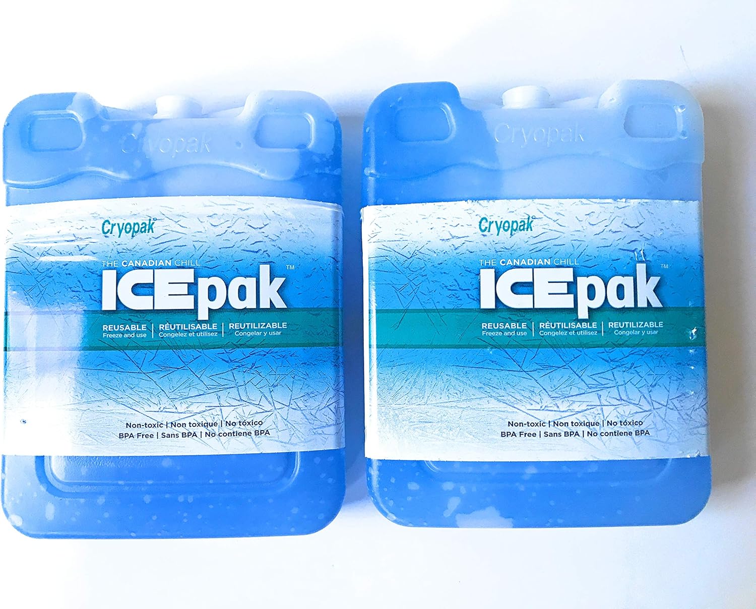 Amazon.com: Cryopak Medium Hard Shell Ice Packs - Set of 2-8 Inches ...