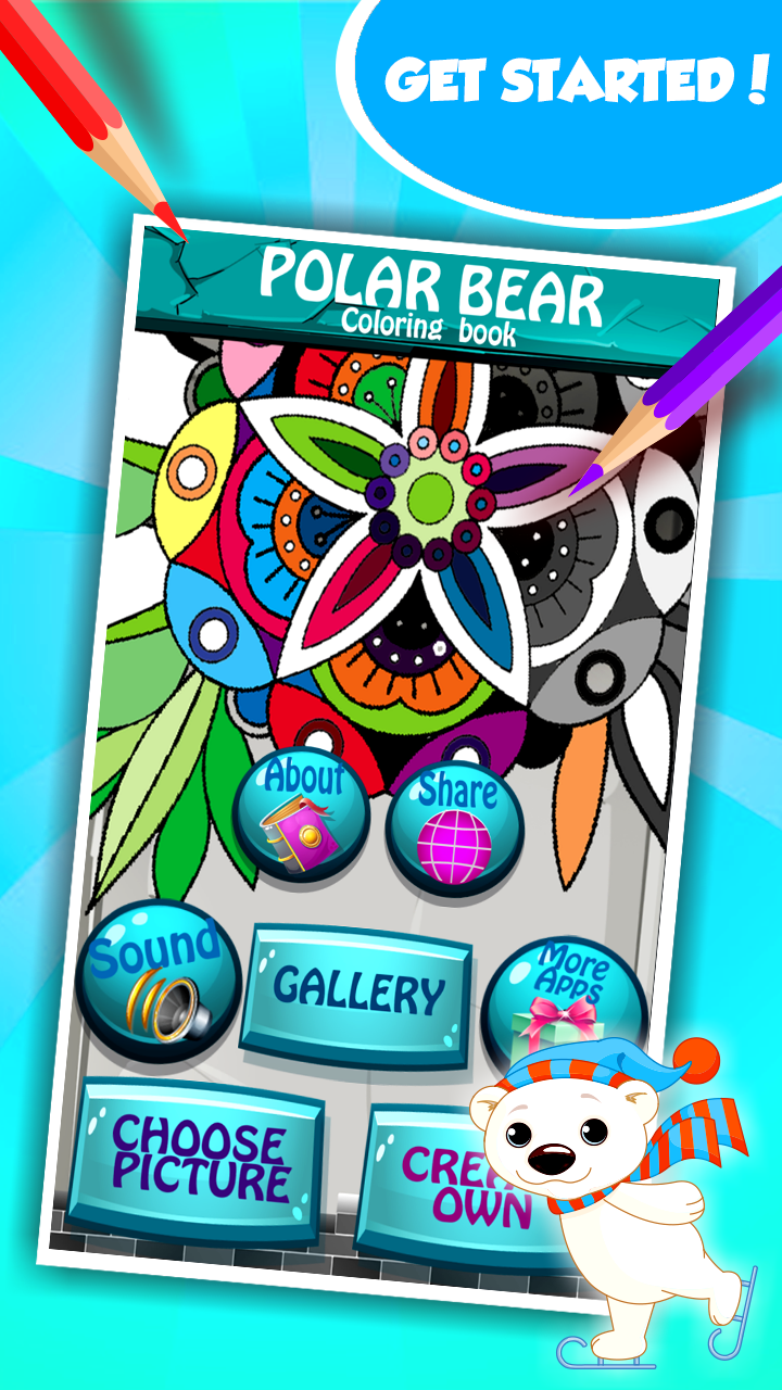 Polar Bear Coloring Book:Amazon.com:Appstore for Android