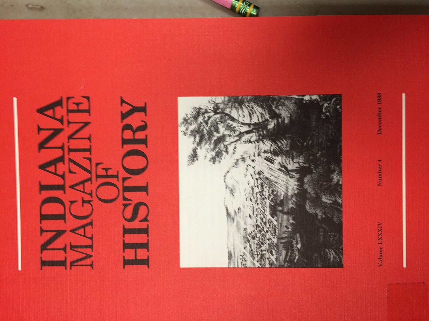Indiana Magazine Of History, December 1988: Dept. of History Indiana ...