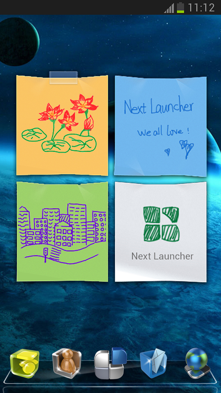NEXT LAUNCHER 3D NOTE WIDGET - App on Amazon Appstore