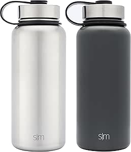 Amazon.com: Simple Modern 32oz Summit Water Bottle 2 Pack - Two Vacuum ...