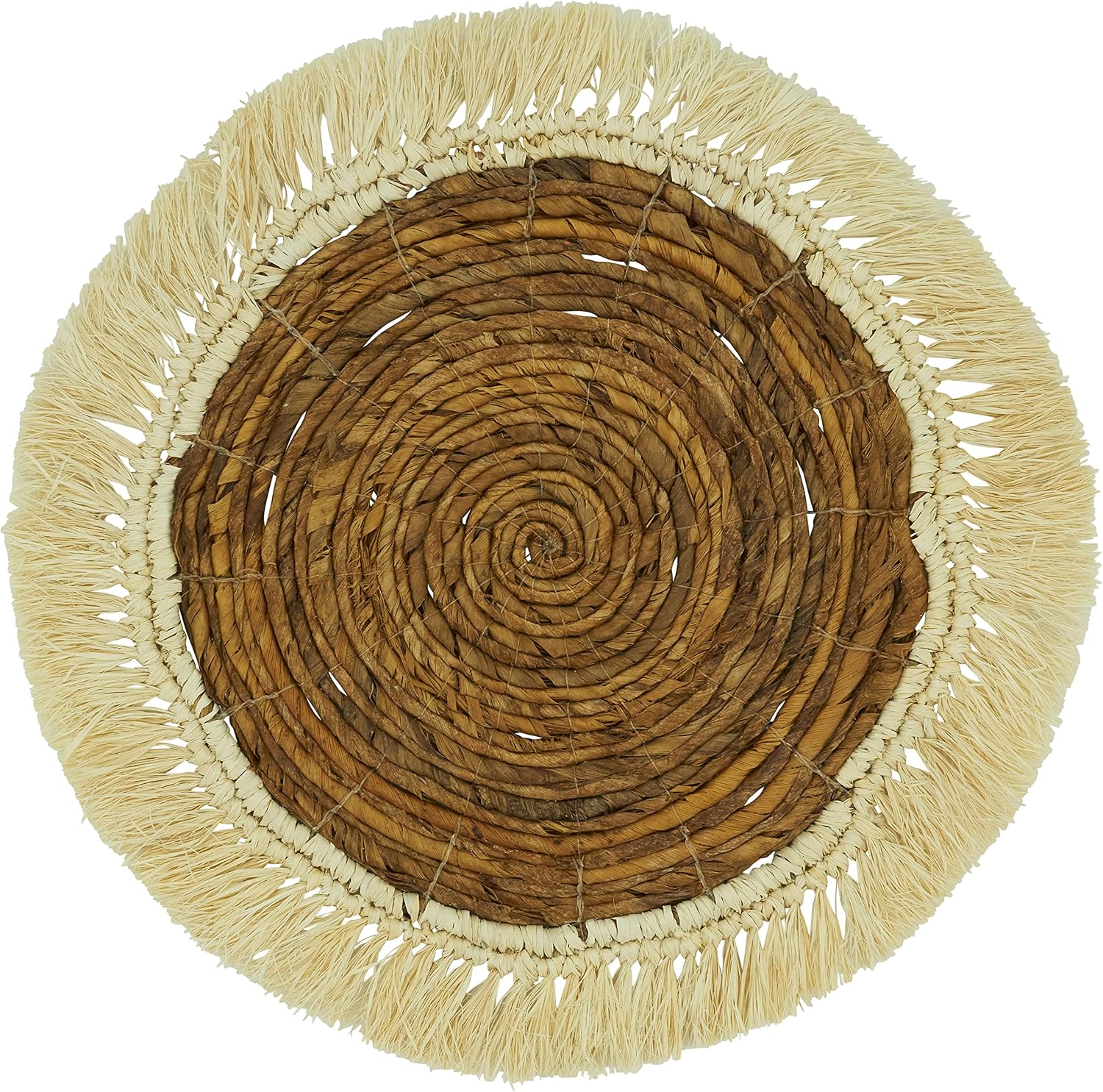 Amazon.com: Raffia Abaca Table Placemats (Set of 4): Home & Kitchen