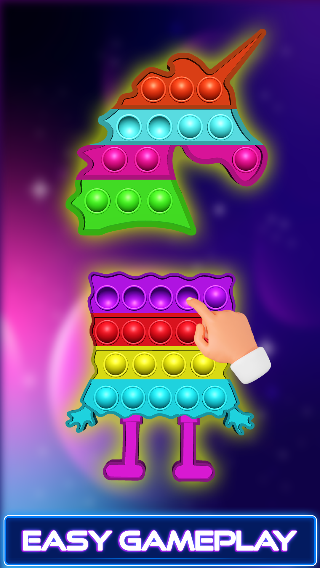 Pop It Glow Magic - Antistress Fidget Toys 3D Game:Amazon.com:Appstore ...