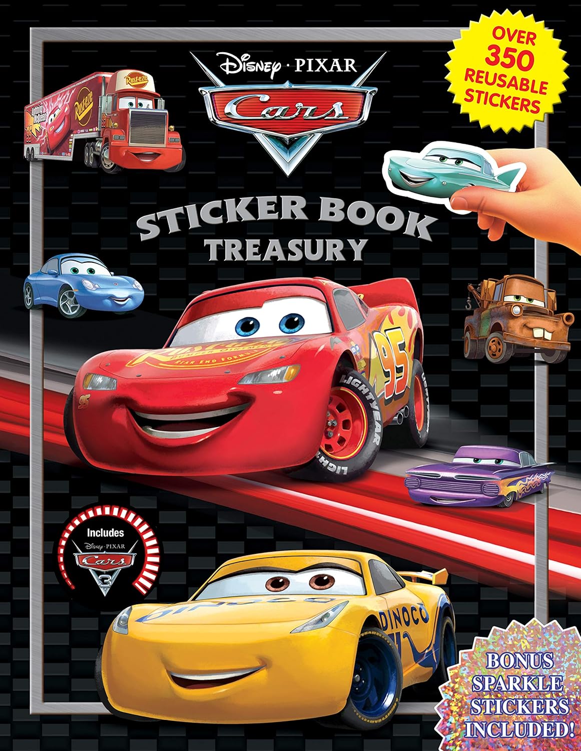 Disney/Pixar Cars Sticker Book Treasury : Phidal Publishing Inc: Amazon ...