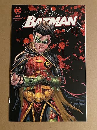 Batman #655 DC Comic Book Battle Damage SDCC Variant First appearance ...