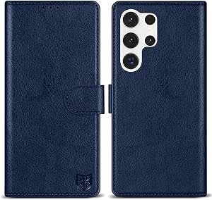 Amazon.com: ZZXX for Samsung Galaxy S23 Ultra Wallet Case with [RFID Blocking] Card Slot ...