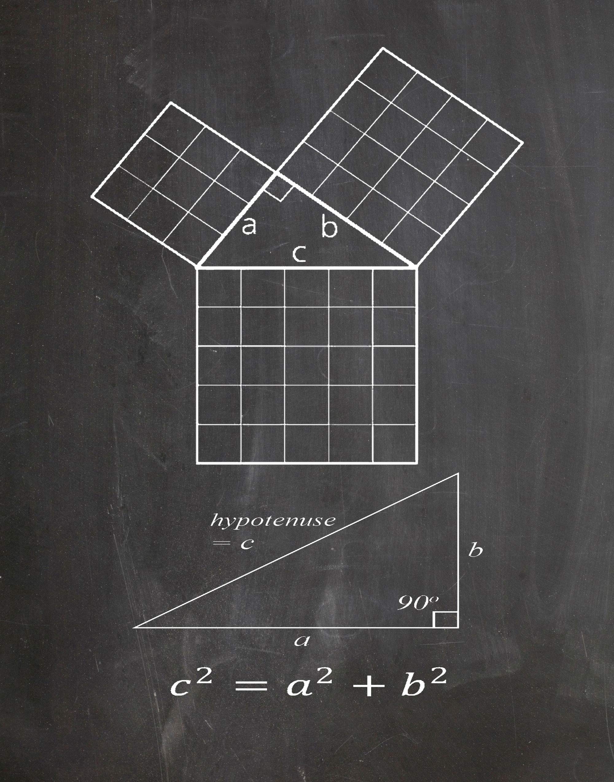 Math Set Set Of 5 Math Poster Prints - Fibonacci, Golden Spiral ...