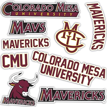Amazon.com: Colorado Mesa University Mavericks CMU Mavs Sticker Vinyl ...