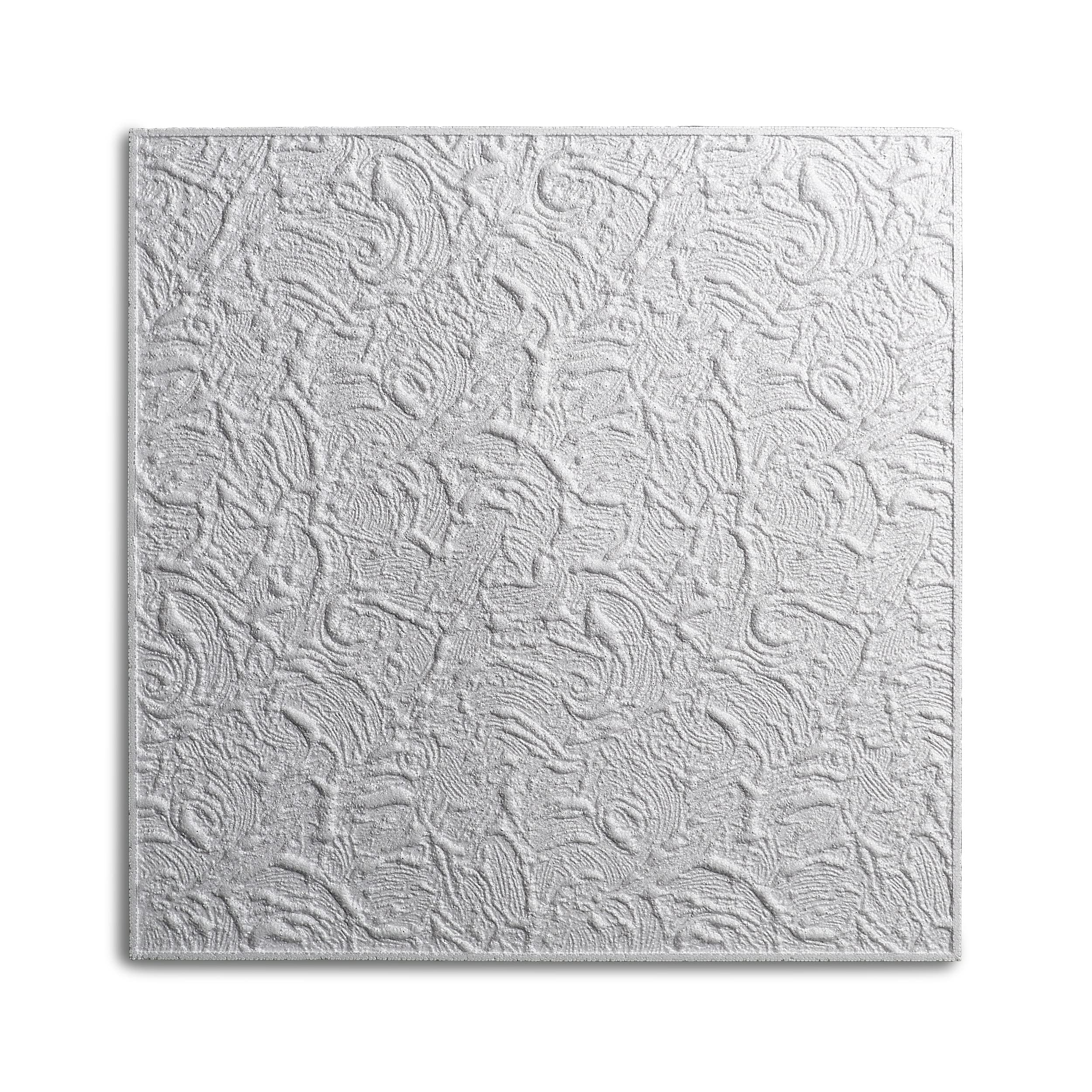 White Decorative Ceiling Tiles Dundee Deco Modern Shapes Pearl White