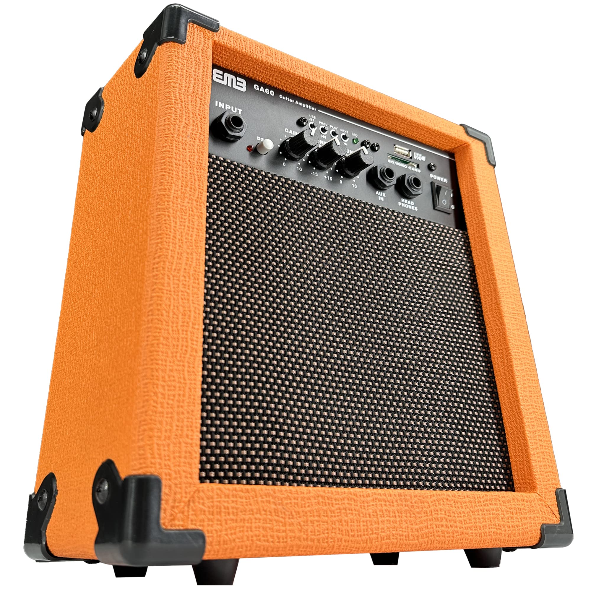 Amazon.com: EMB 250W Guitar Amplifier Speaker Powerful Cabinet with DSP ...