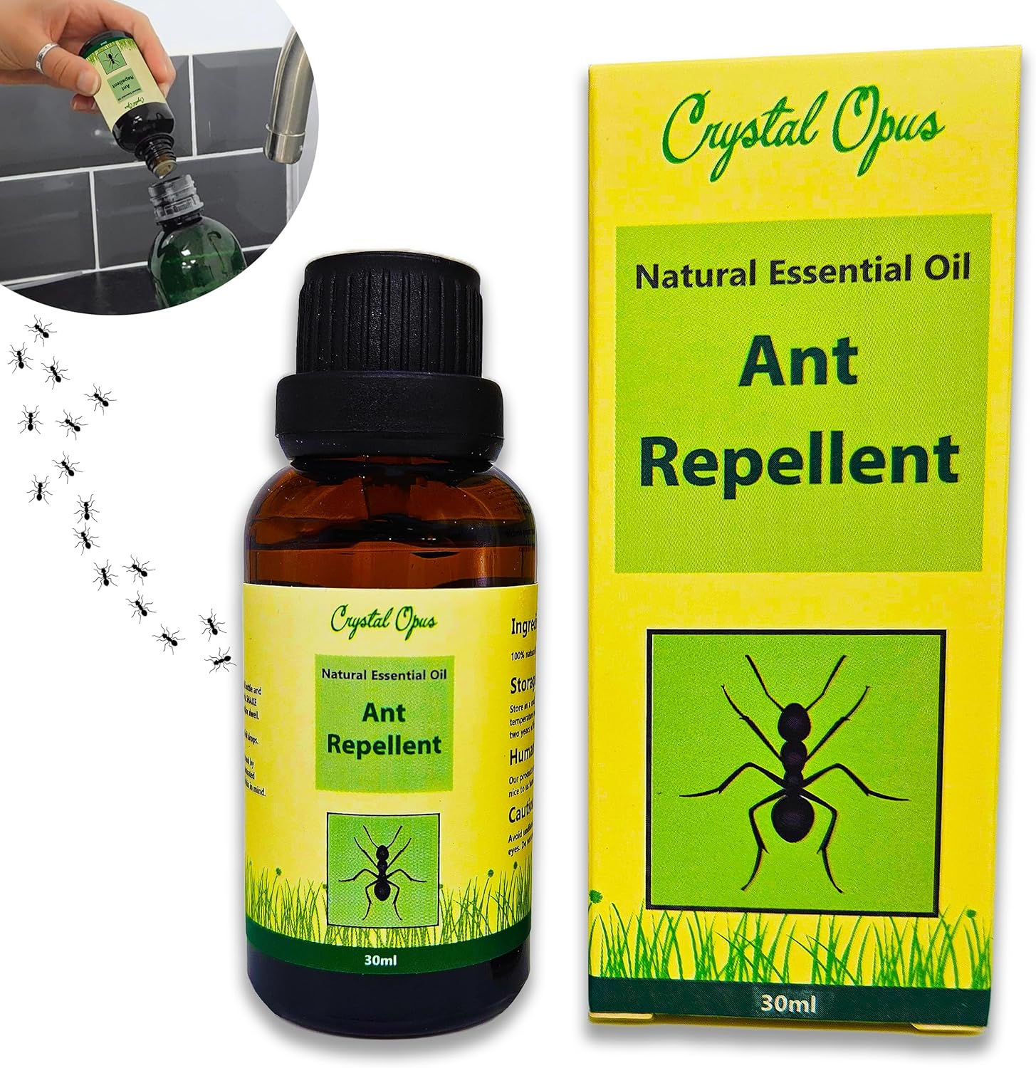 Keep Ants Away. Ant Repellent Spray. Makes 10 litres. No Chemicals or ...