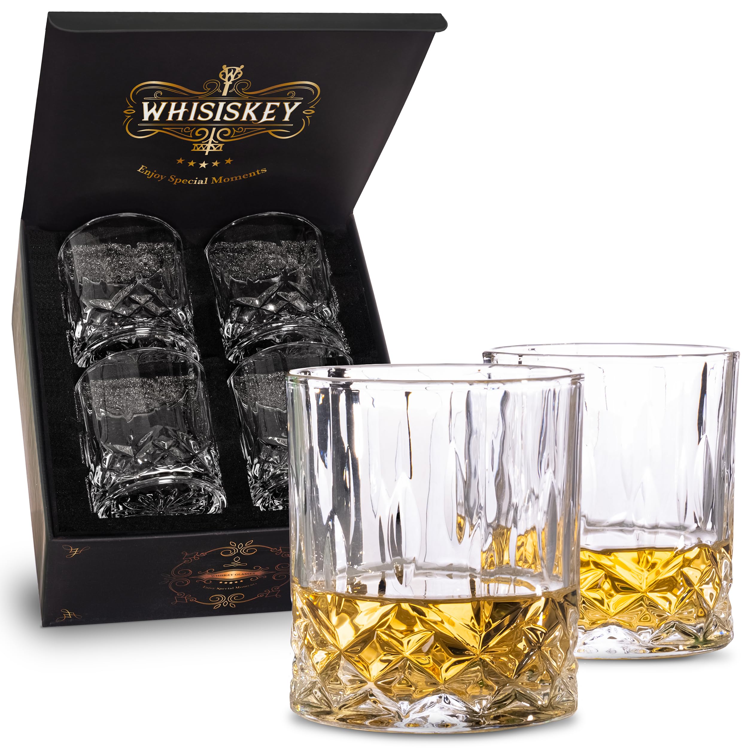 Whisiskey - Whiskey Glass Set - Whiskey Gift Sets for Men - Whisky ...