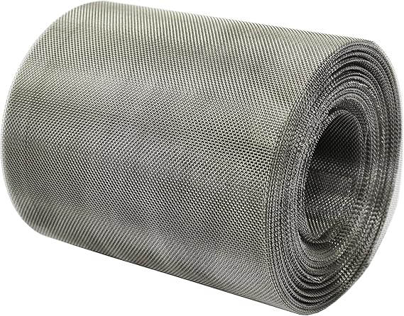 1mm Hole Rodent Mesh - Stainless Steel Wire Mesh Roll to Block Rats and ...