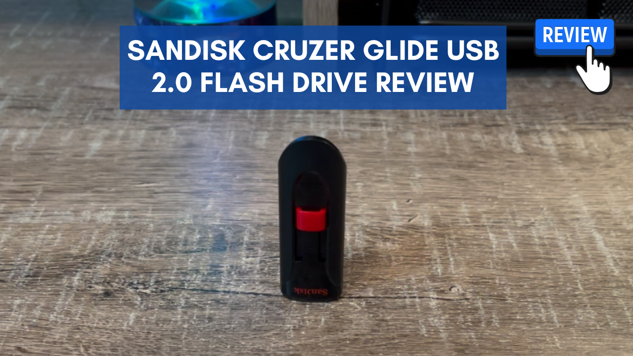Watch SanDisk Cruzer Glide USB 2.0 Flash Drive Review on Amazon Live