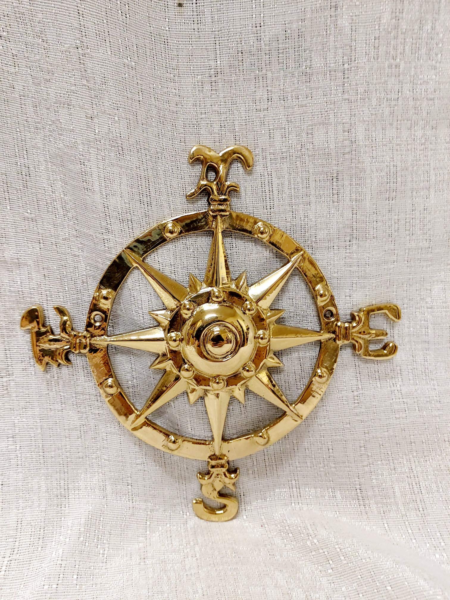 Nautical Decor Compass Rose Compass Ceiling Medallion Home