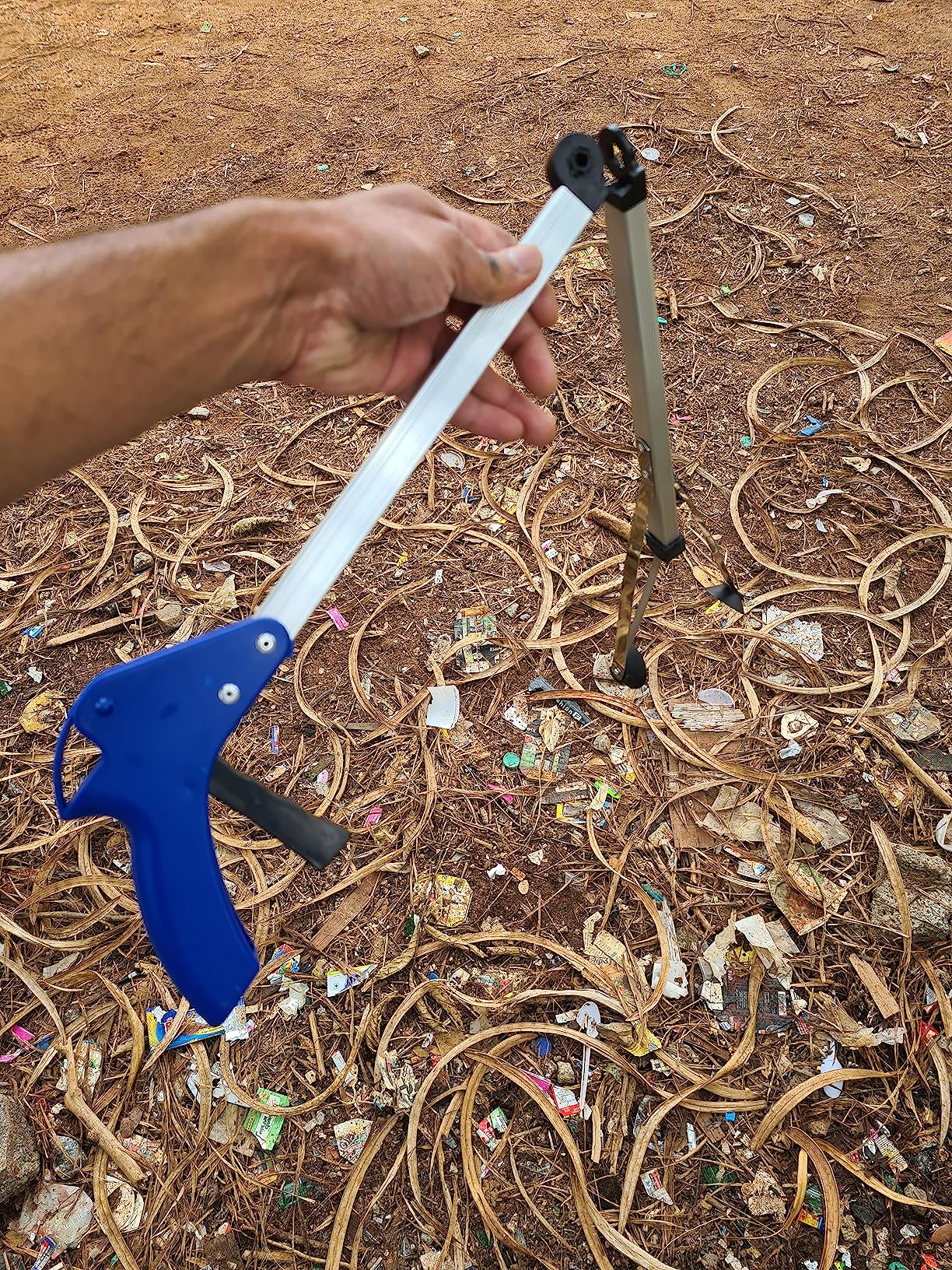 SYGA 1 Piece Extending Kitchen Picker Claw Pick Up Rubbish Helping Hand ...