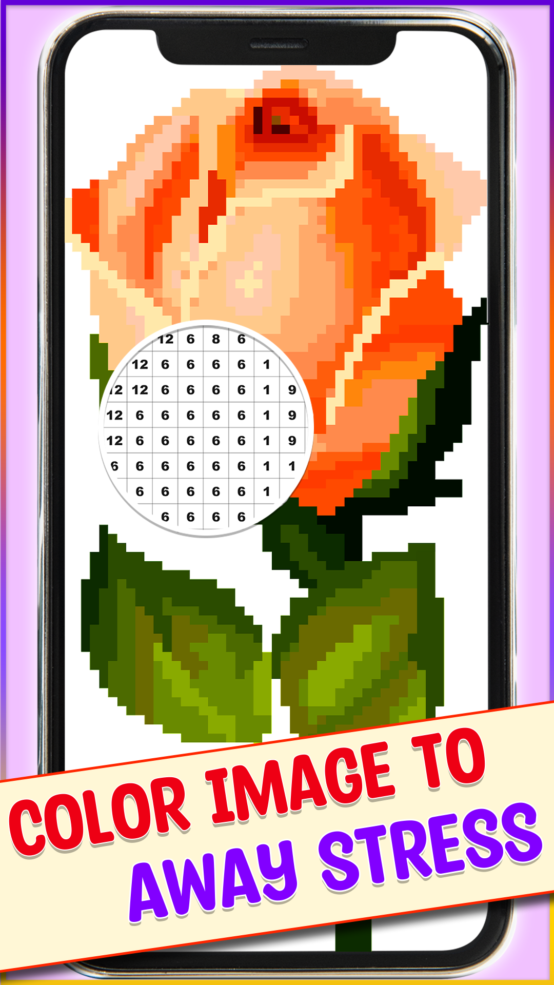 Flowers Pixel Art Coloring - App on the Amazon Appstore