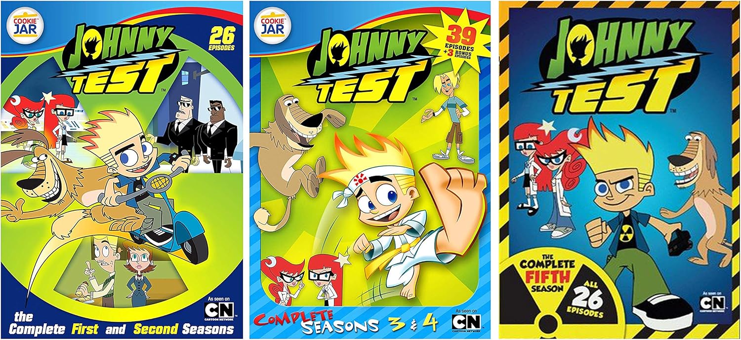 Johnny Test: TV Series Complete Seasons 1-4 DVD Collection: Amazon.ca ...