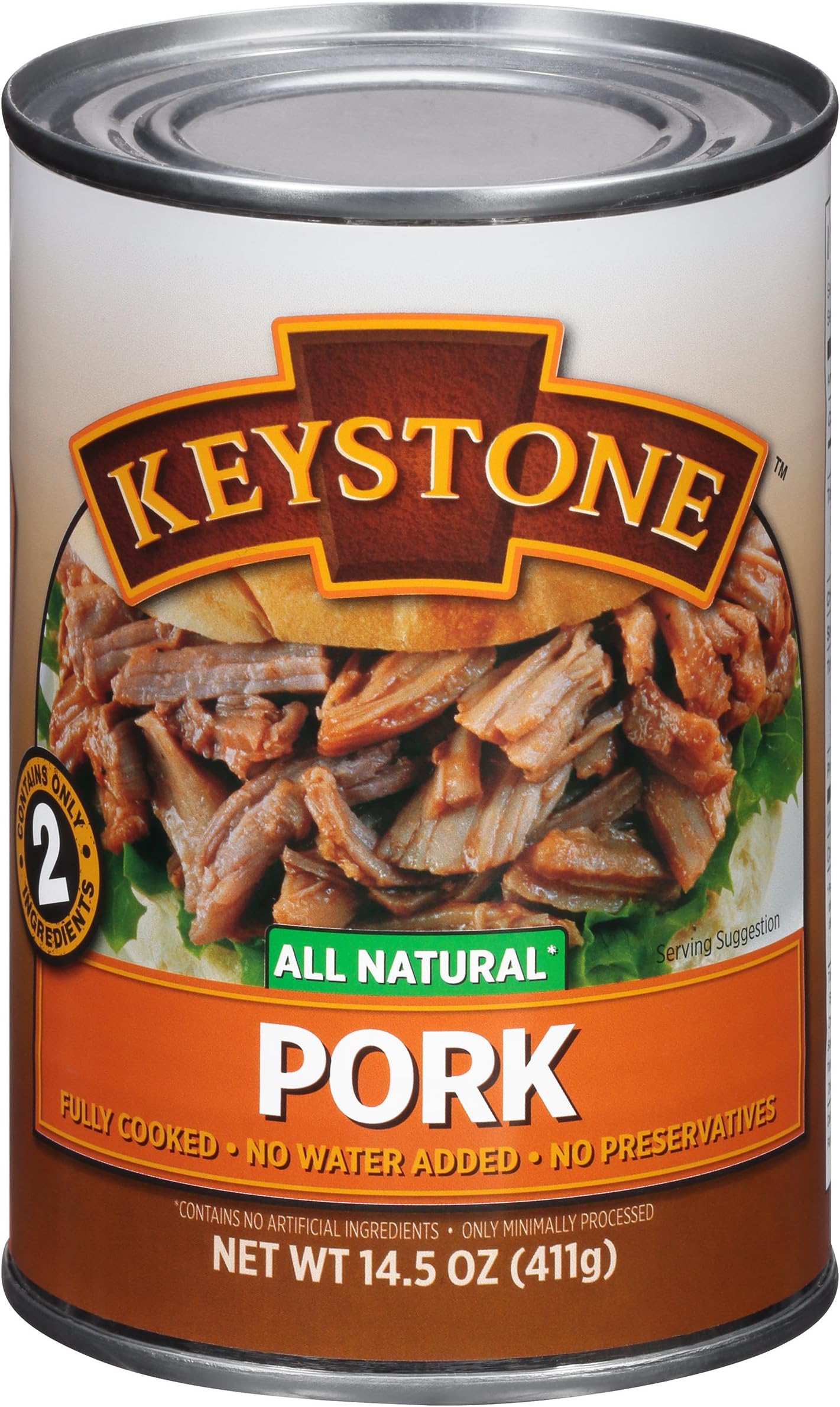 Amazon.com : Keystone Meats All Natural Canned Beef, 28 Ounce : Canned ...