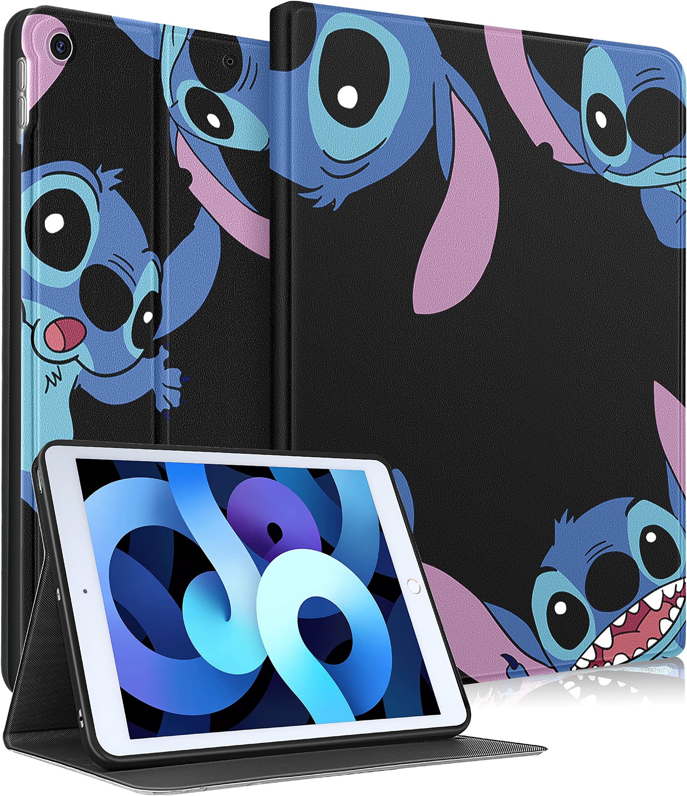Amazon.com: Disney Lilo & Stitch Kids IPad Case - 10.2 Case for iPad ...
