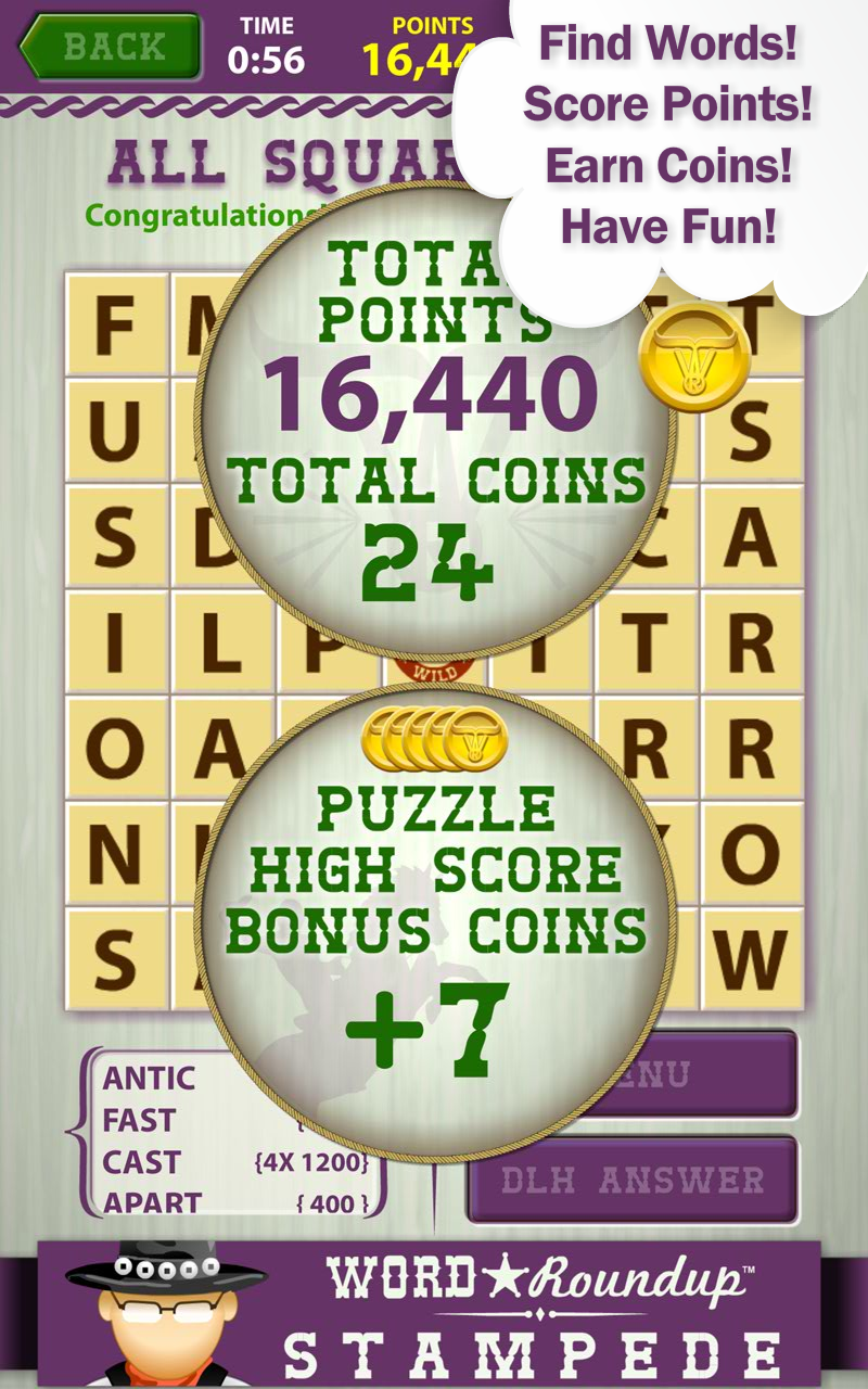 Word Roundup Stampede - Word Search:Amazon.com:Appstore for Android