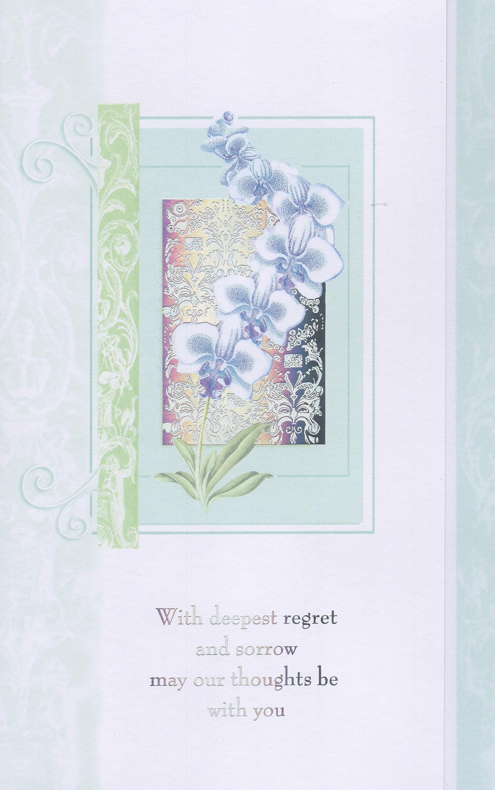 Amazon.com: Bella Greetings With Deepest Sympathy Card - With Deepest ...