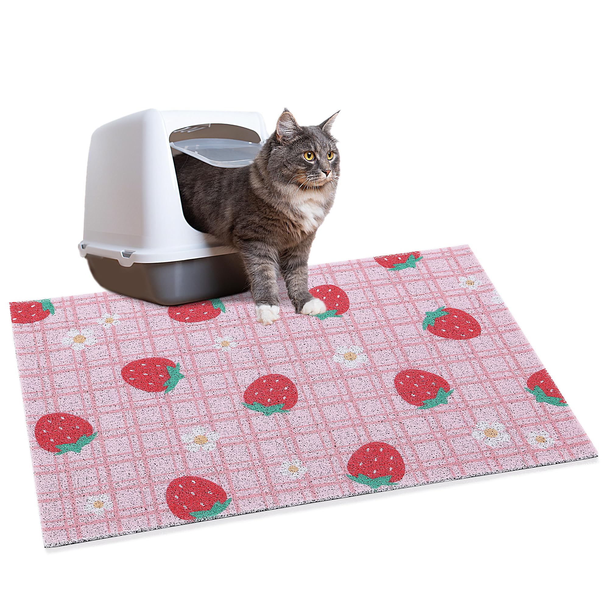 Amazon.com: BALAPET Large Cat Litter Mat Litter Trapping Mat Soft and ...