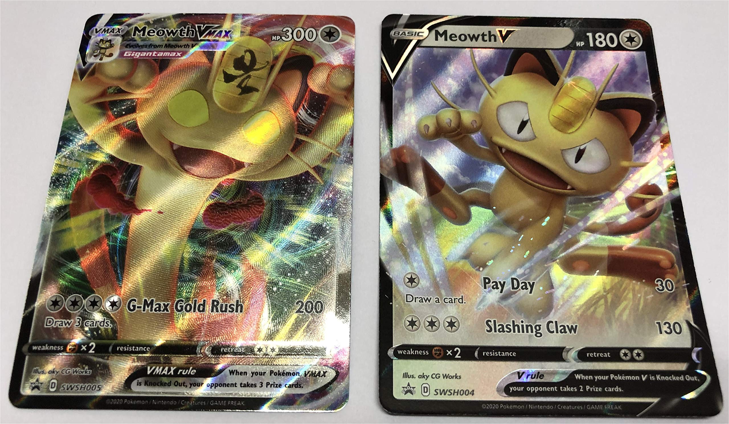 Buy Ubisoft Pokemon Meowth V + Meowth Vmax 2 promos + Meowth Vmax Jumbo ...
