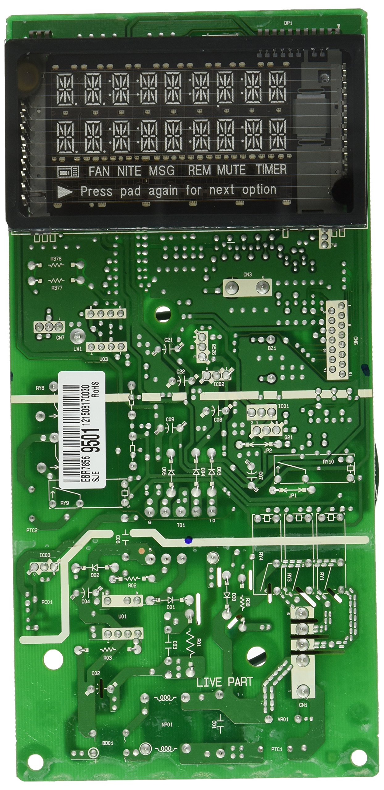 Amazon.com: General Electric Microwave Control Board Part WB27X10791R ...