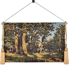 Amazon.com: AureoMadis Vintage Nature Tree Forest Tapestry Wall Hanging ...