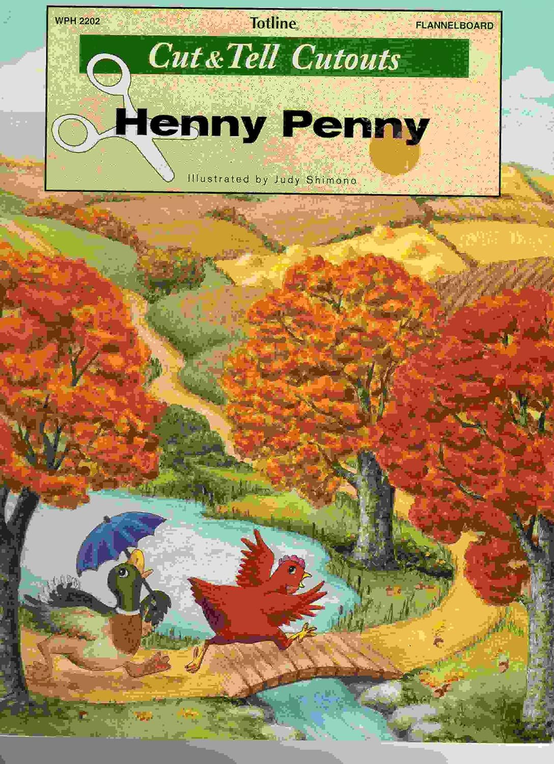 Henny Penny: Cut & Tell Cutouts (Nursery Tales Series) : Warren, Jean ...
