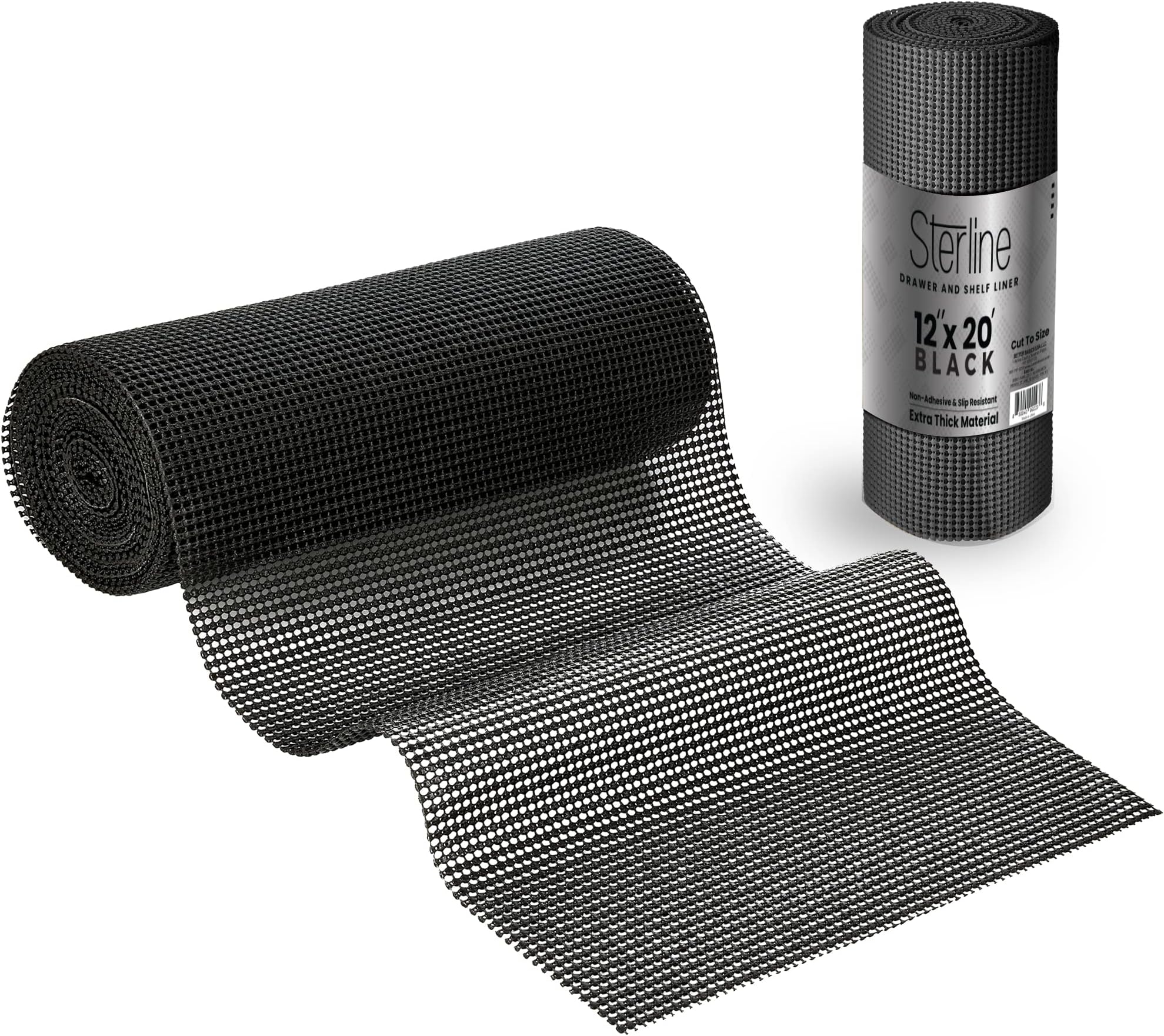 Amazon.com - Bar Shelf Liner - Black 2' x 10'