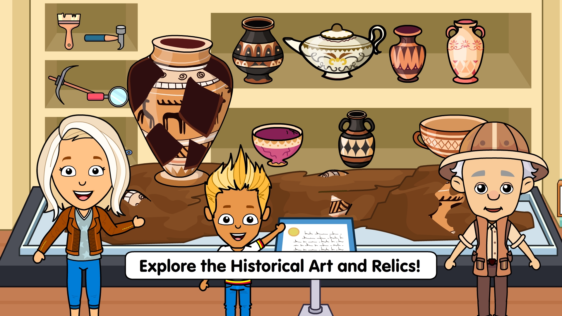 Tizi Town - My Museum Games - History and Science Games for Kids Free ...