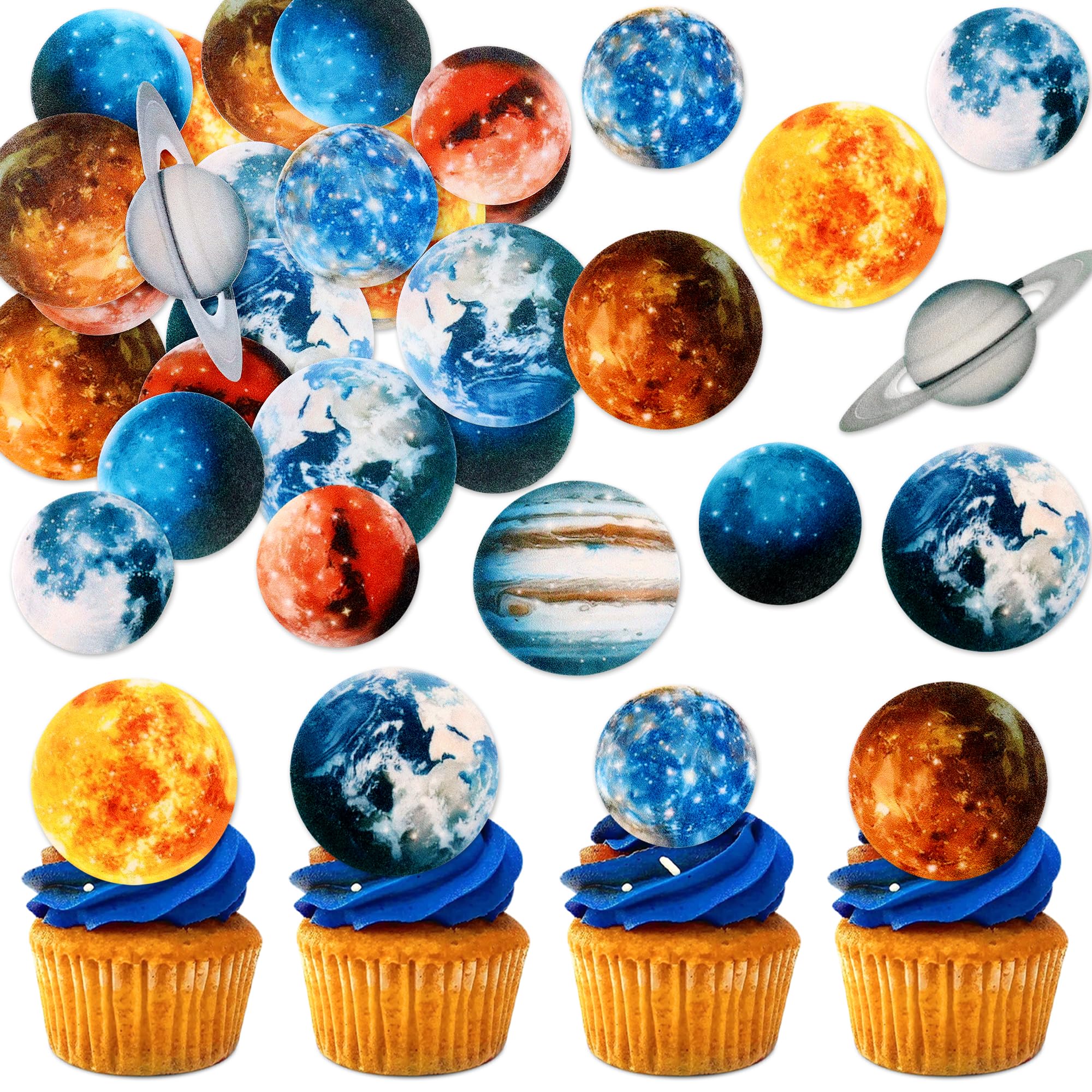 Planets Cake Toppers