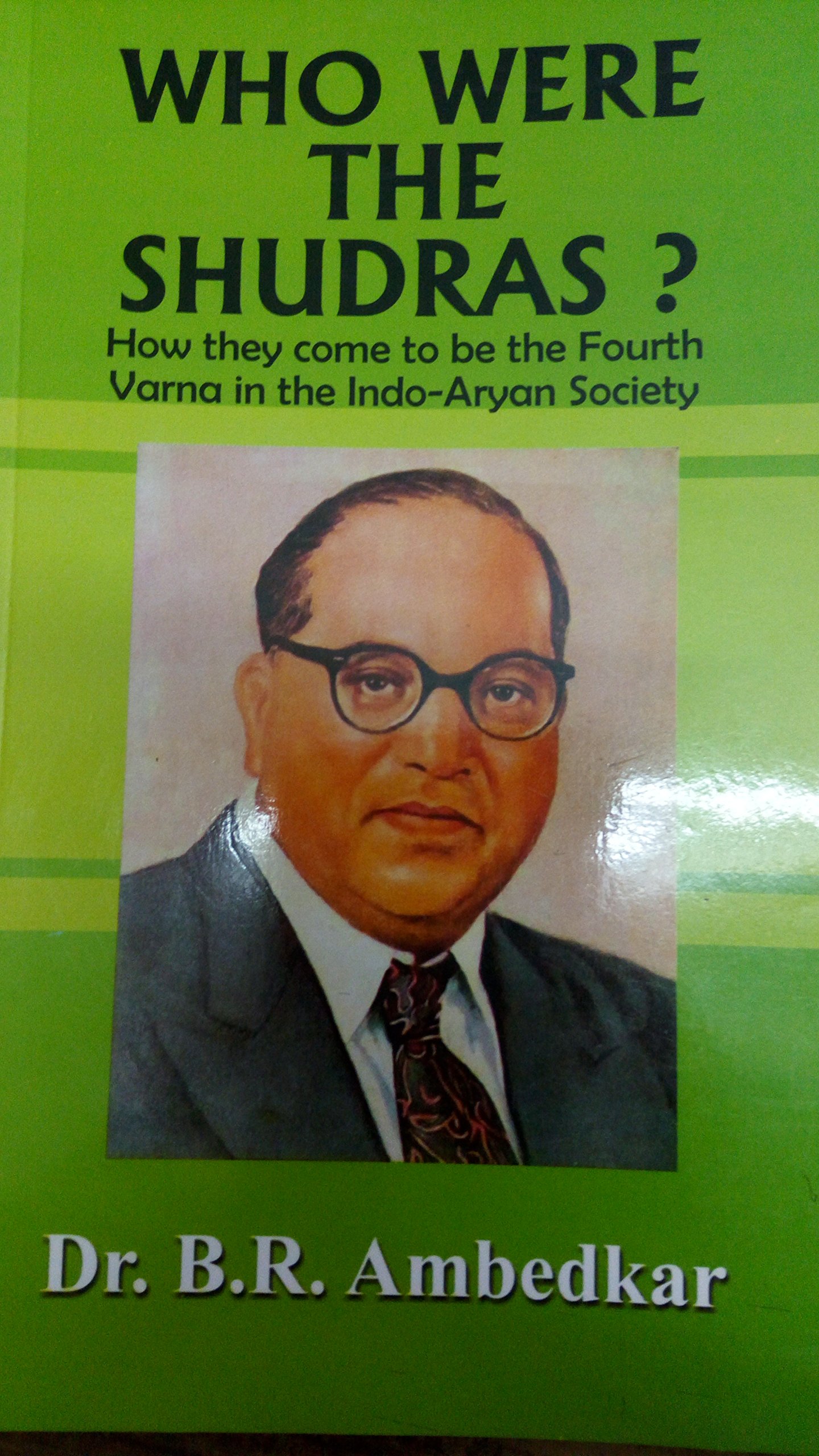 Buy WHO WERE THE SHUDRAS? Book Online at Low Prices in India | WHO WERE ...