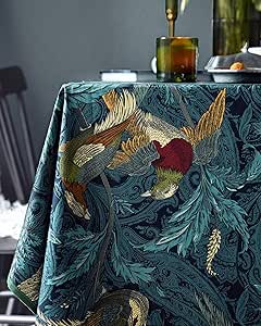 Amazon.com: Nabis Rectangle Table Cloth, William Morris Jungle ...