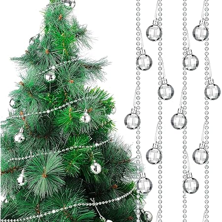 Amazon.com: 6" Disco Ball Christmas Tree Topper - Havenstone Home ...