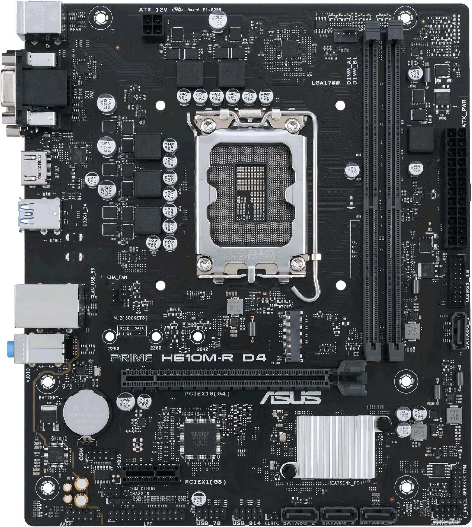 Amazon | ASUS INTEL H610チップセット搭載 PRIME MicroATXマザーボード・DDR4モデル/ PRIME ...