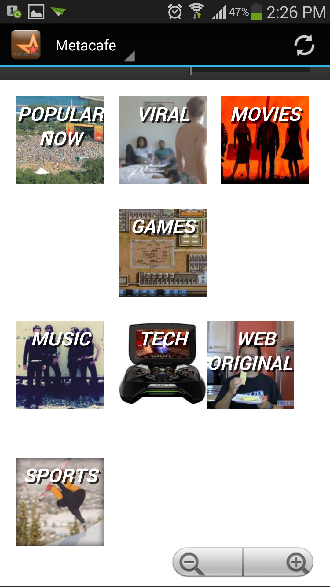 Metacafe Streamer-Amazonアプリストアのアプリ