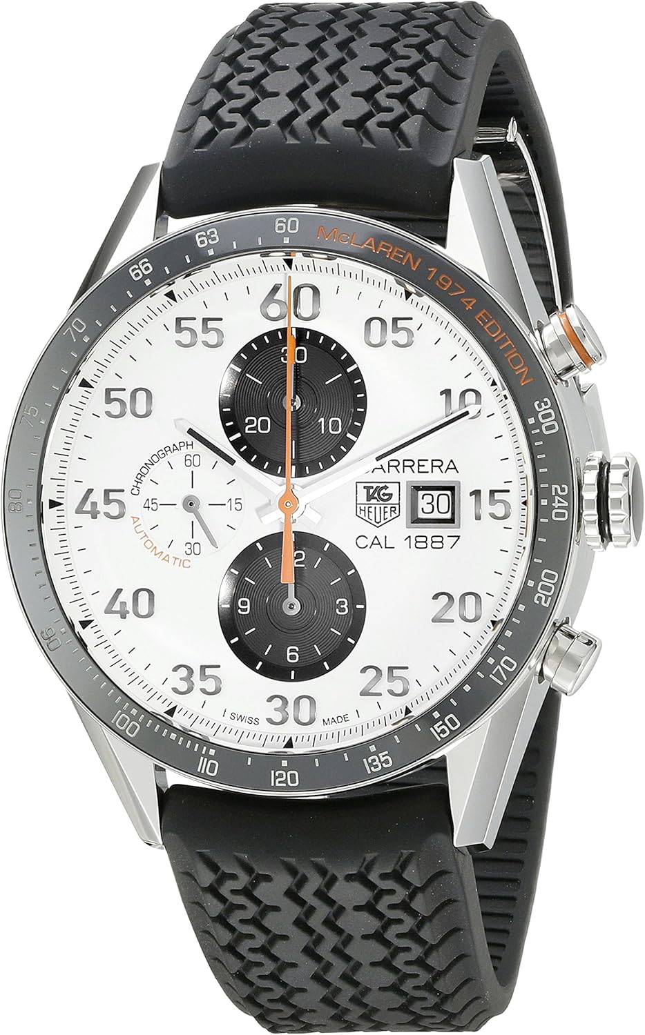 Amazon.com: TAG Heuer Men's CAR2A12/FT6033 Analog Display Swiss ...