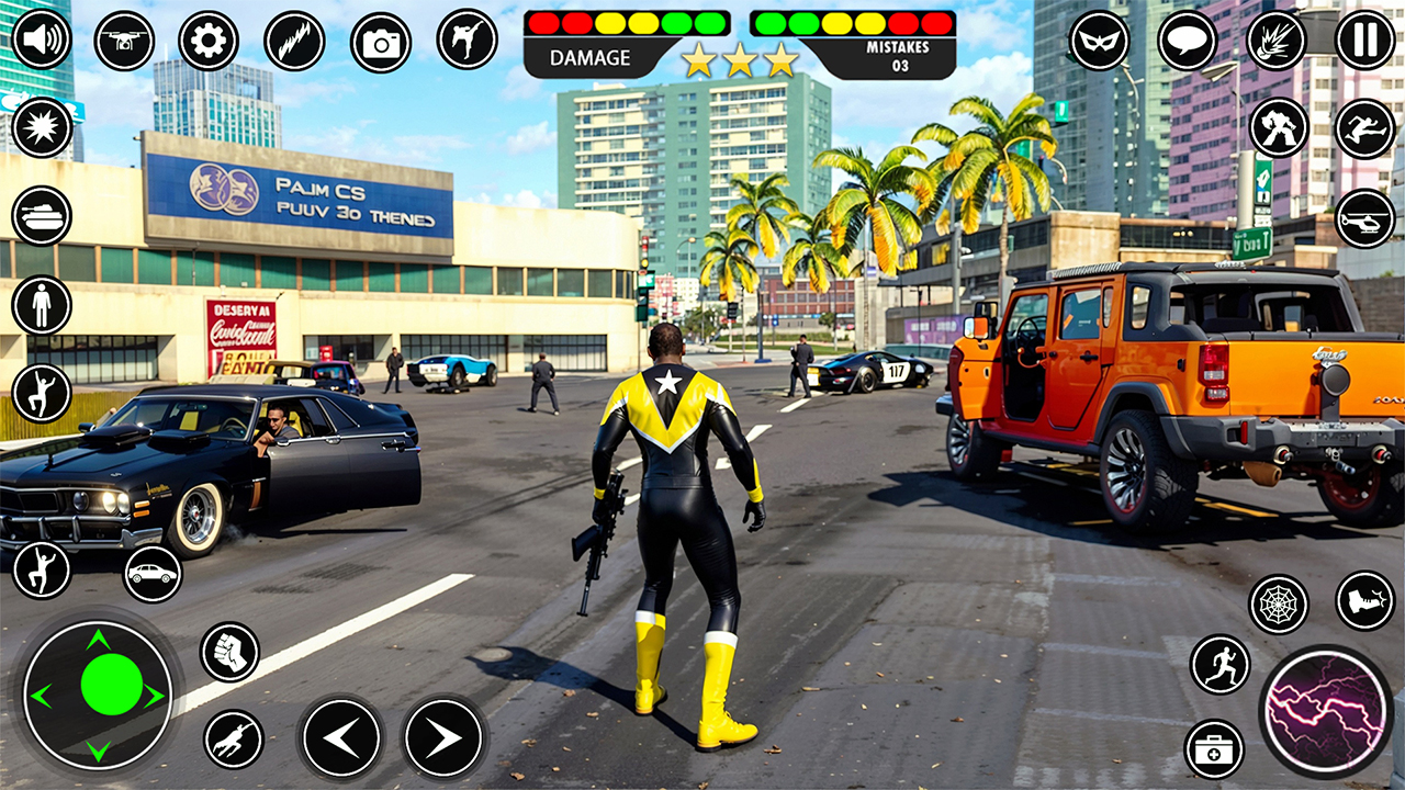 Gangster Crime Rope Hero City: Grand Gangster Simulator: Action Hero ...