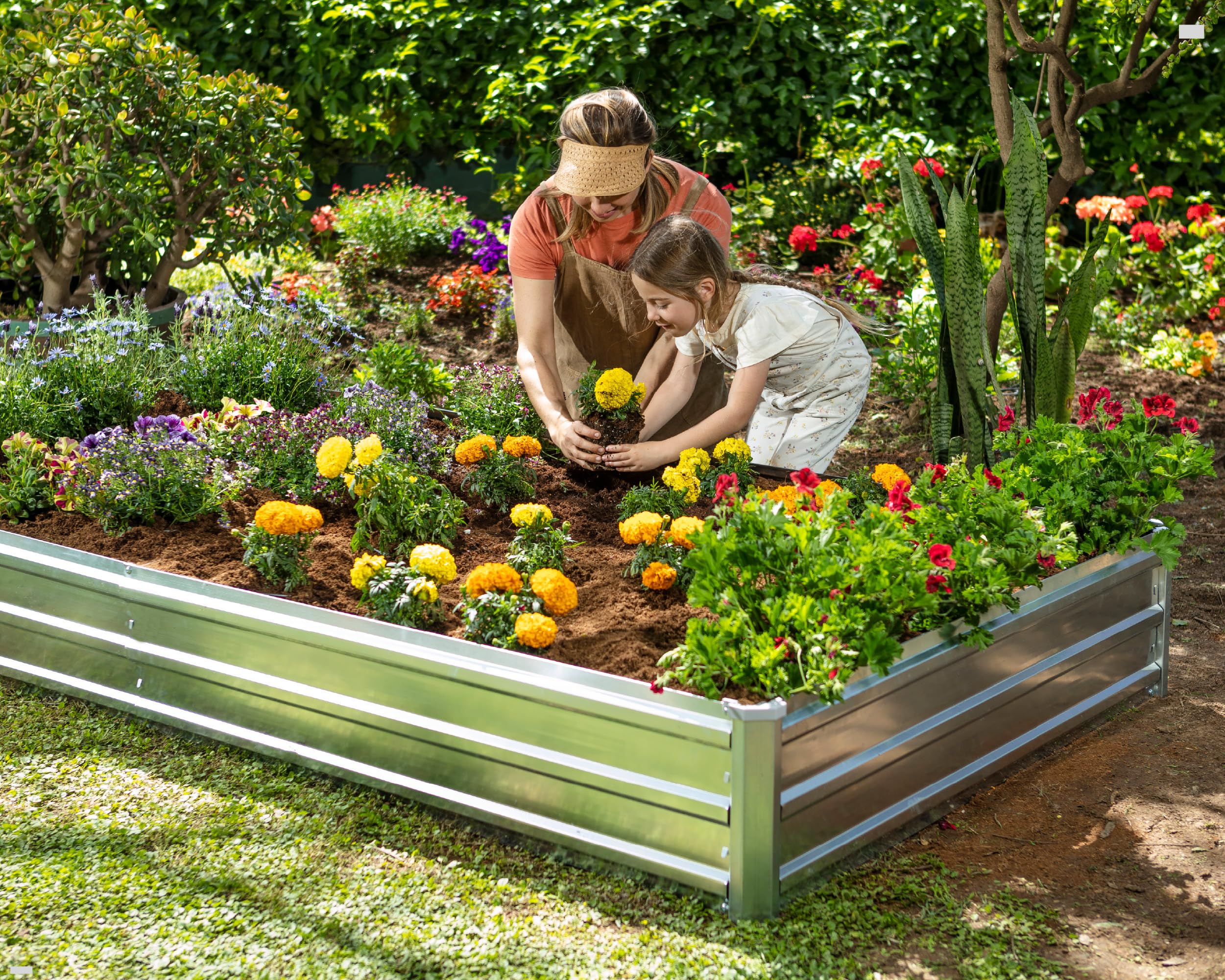Corrugated Planter Beds