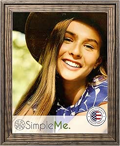 Amazon.com - SimpleMe 24x36 Solid Wood Poster Picture Frame - Rustic ...